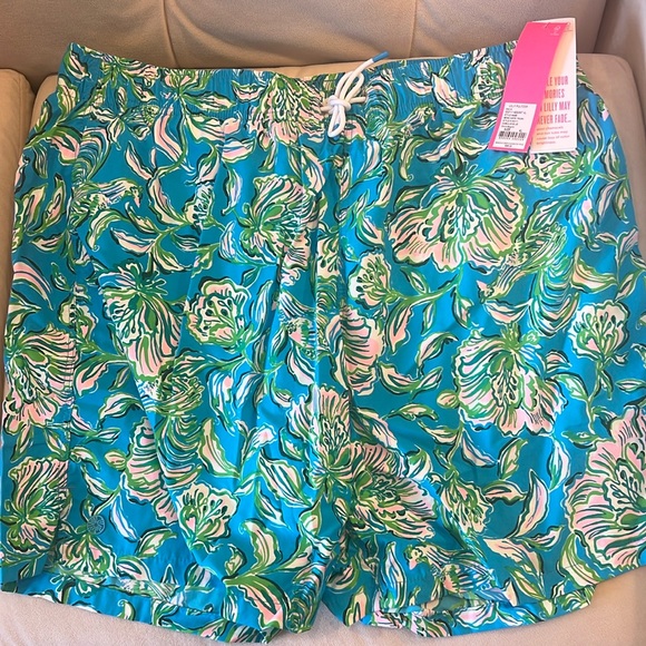 Lilly Pulitzer Mens Swim Trunks